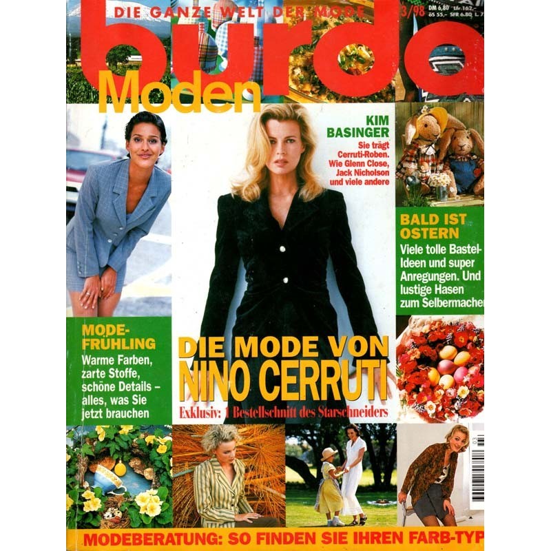 burda Moden 7/Juli 1983 - Röcke und Blusen Zeitschrift