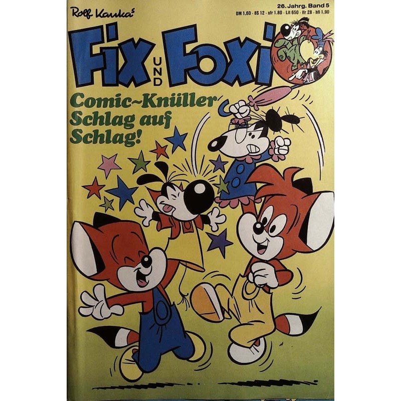 Fix und Foxi Comic Hefte & Sammelbände aus den 70er Jahren Versandfrei