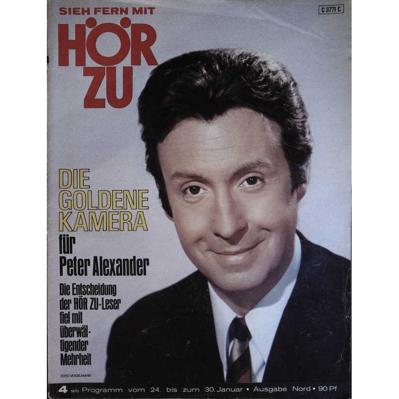 HÖRZU 4 / 24 bis 30 Januar 1970 - Peter Alexander Heft