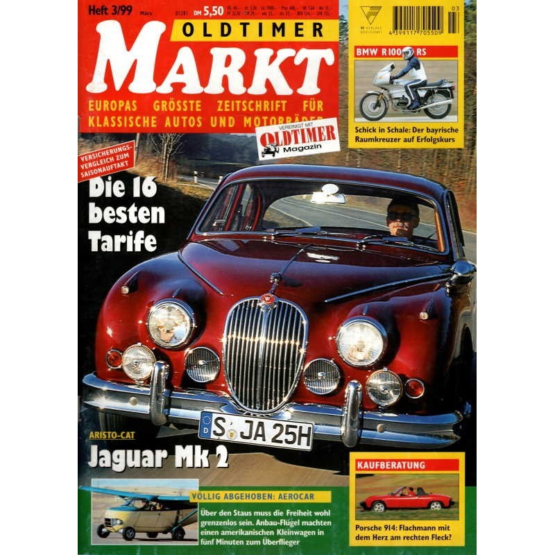 Oldtimer Markt Heft 9/September 1996 - Saab 96 Zeitschrift