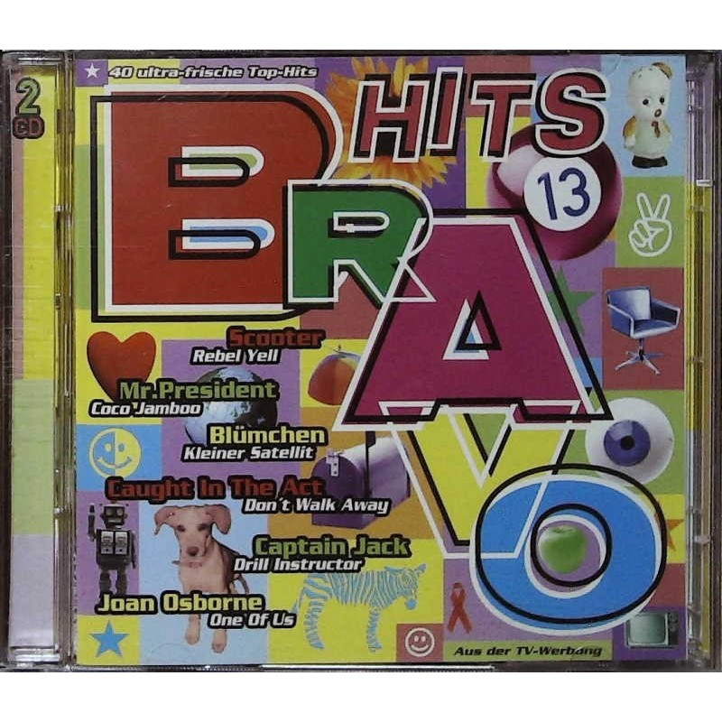 Bravo Hits 13 / 2 CDs - Scooter, Mr. President, Blümchen... Musik