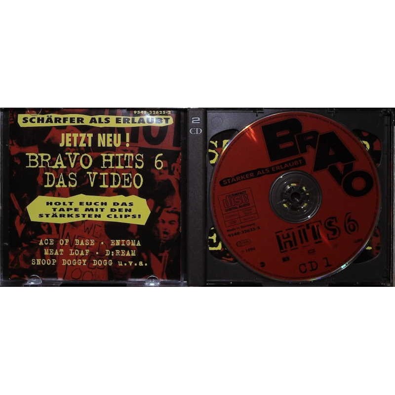 Bravo Hits 6 / 2 CDs - Ace of Base, Cappella, Meat Loaf... Musik