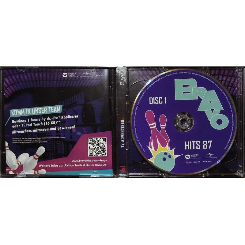 Bravo Hits 87 / 2 CDs - David Guetta, Ed Sheeran, ZHU... Musik