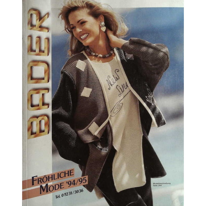 Bader - Herbst / Winter 1994/95 - Fröhliche Mode Katalog