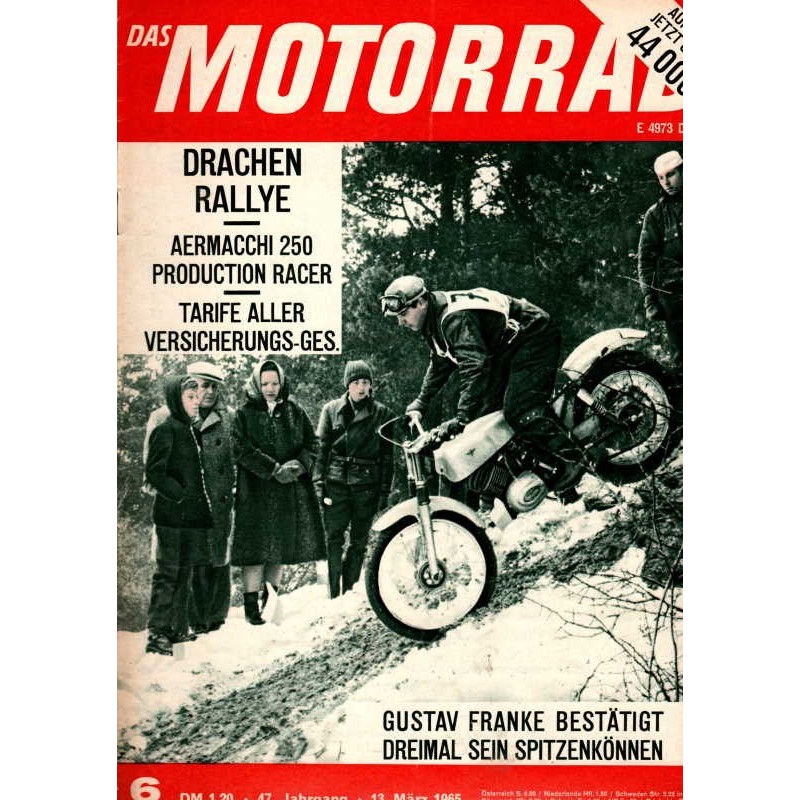 Das Motorrad - Zeitschriften ab den 60er Jahren für Motorradfahrer
